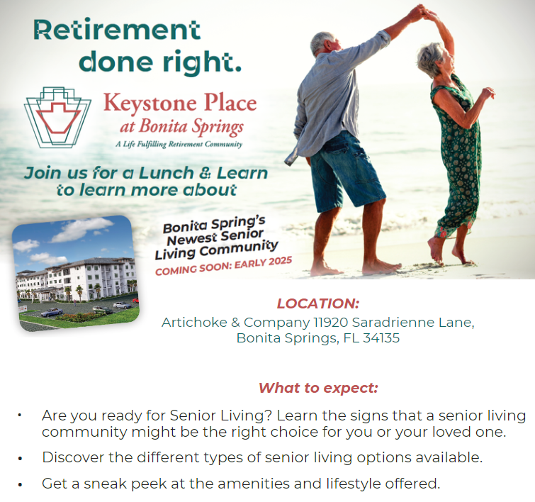 Lunch and Learn Event | Keystone Place at Bonita Springs